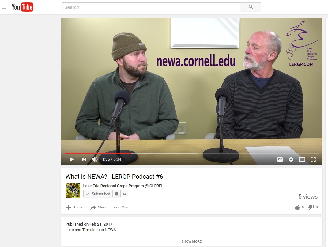 Lake Erie Regional Grape Program Perform Weekly Podcasts | News, Sports ...